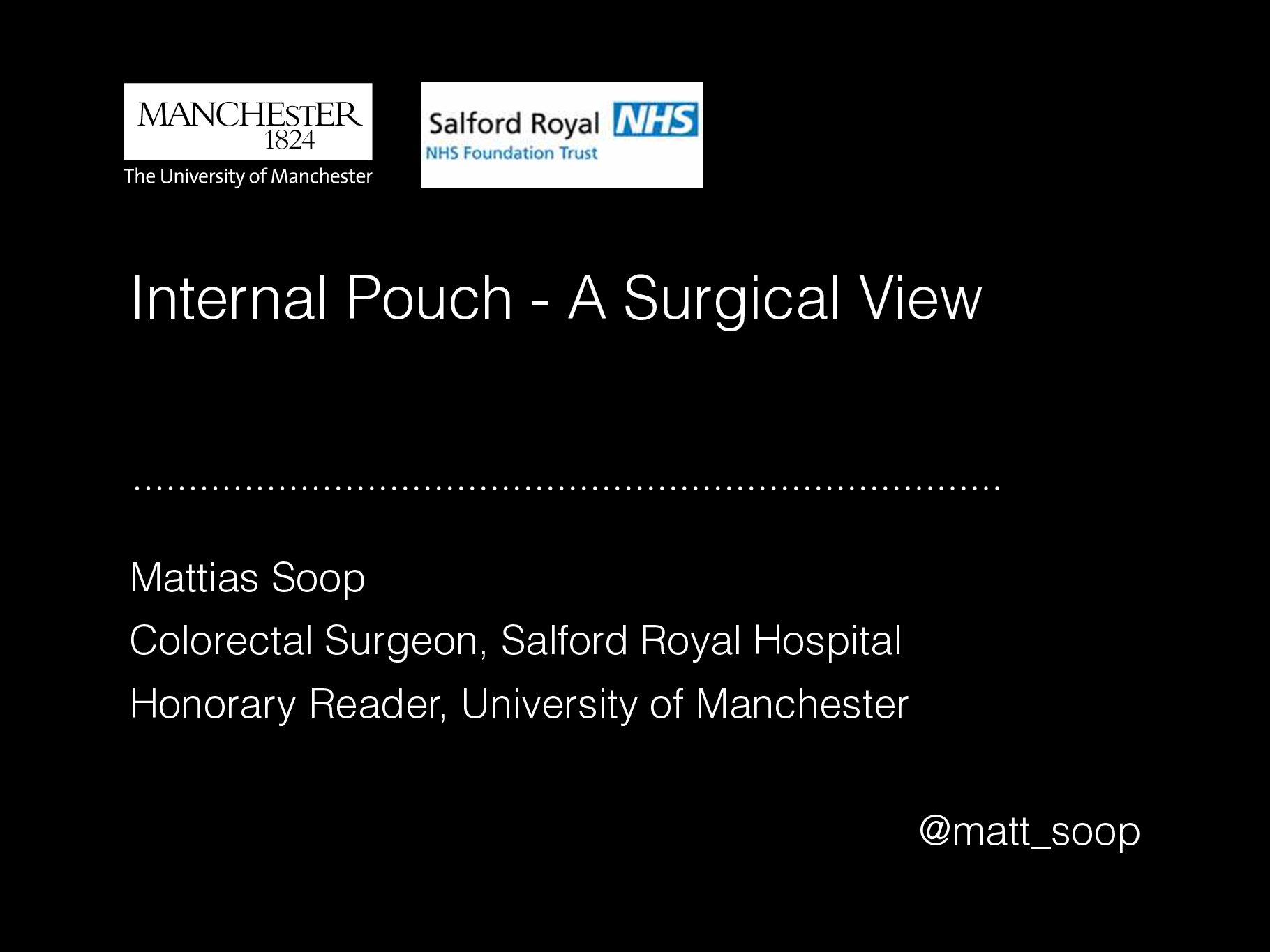 Past Events - Internal Pouch IA